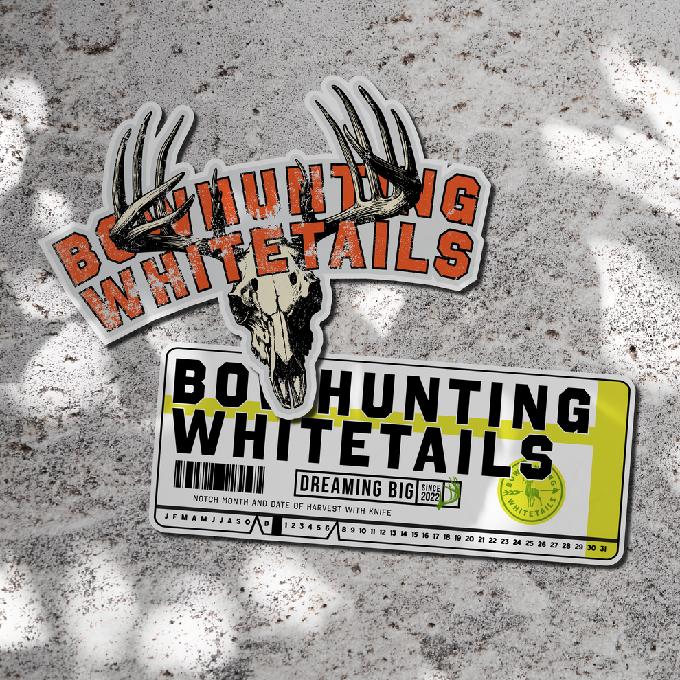 BW Vinyl Sticker – Bowhunting Whitetails